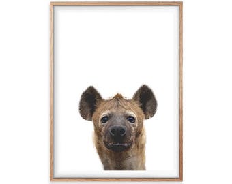 Hyena print | Etsy