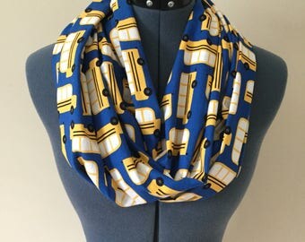 School bus scarf | Etsy