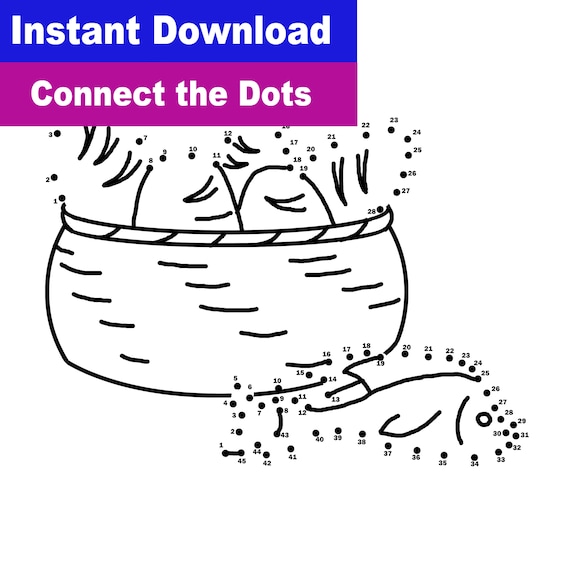 Jesus Feeds the Five Thousand Connect the Dots Instant