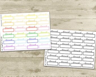 Homework planner | Etsy
