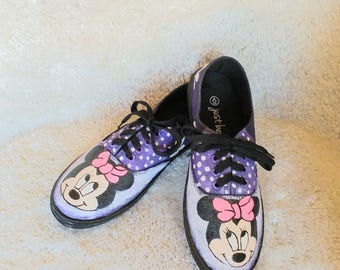 Minnie mouse shoes | Etsy