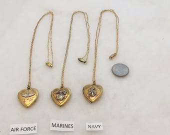 Military locket | Etsy