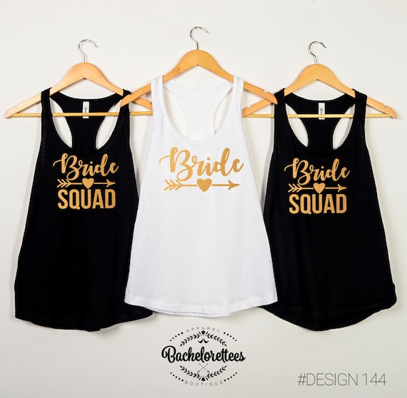 Bride Squad Shirts Bridal Party Shirts Bridesmaid T