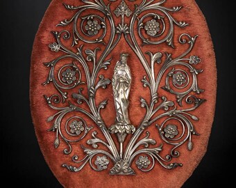 Virgin mary statue | Etsy