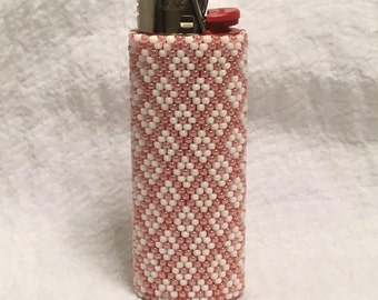 Beaded lighter cover | Etsy