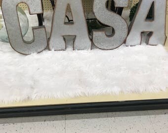 Large metal letters | Etsy