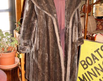 Full length fur coat | Etsy