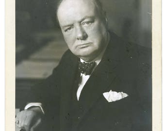 Winston churchill | Etsy