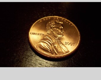 Abe Abraham Lincoln Penny Log Cabin Coin Cufflinks 2009