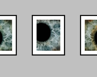 Eye iris print | Etsy