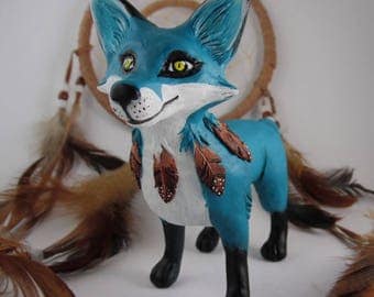 Dream of the Blue Fox Tattoo Irezumi Kitsune Japanese fox