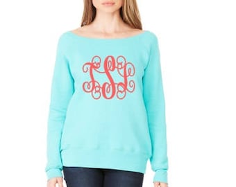 Monogram sweater | Etsy