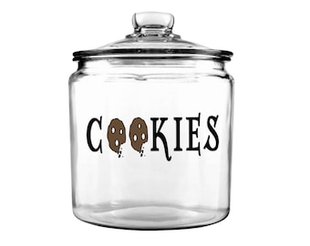 Cookie jar decals | Etsy