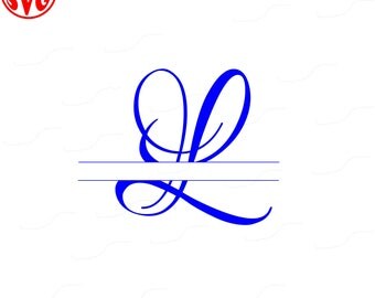 Letter l svg | Etsy