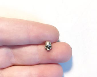 Skull piercing | Etsy