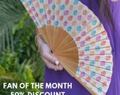 Designer hand fans by FANCYHandFans on Etsy