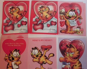 Valentine garfield | Etsy