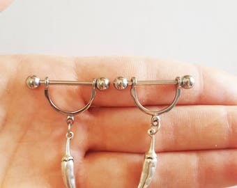 Nipple Jewellery | Etsy UK