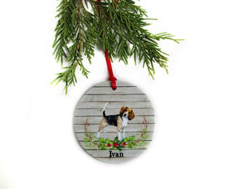 Beagle christmas | Etsy