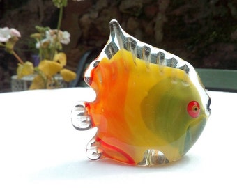 Small glass fish | Etsy