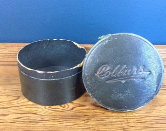 Leather collar box | Etsy