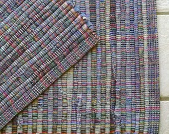 Blue jean rug | Etsy