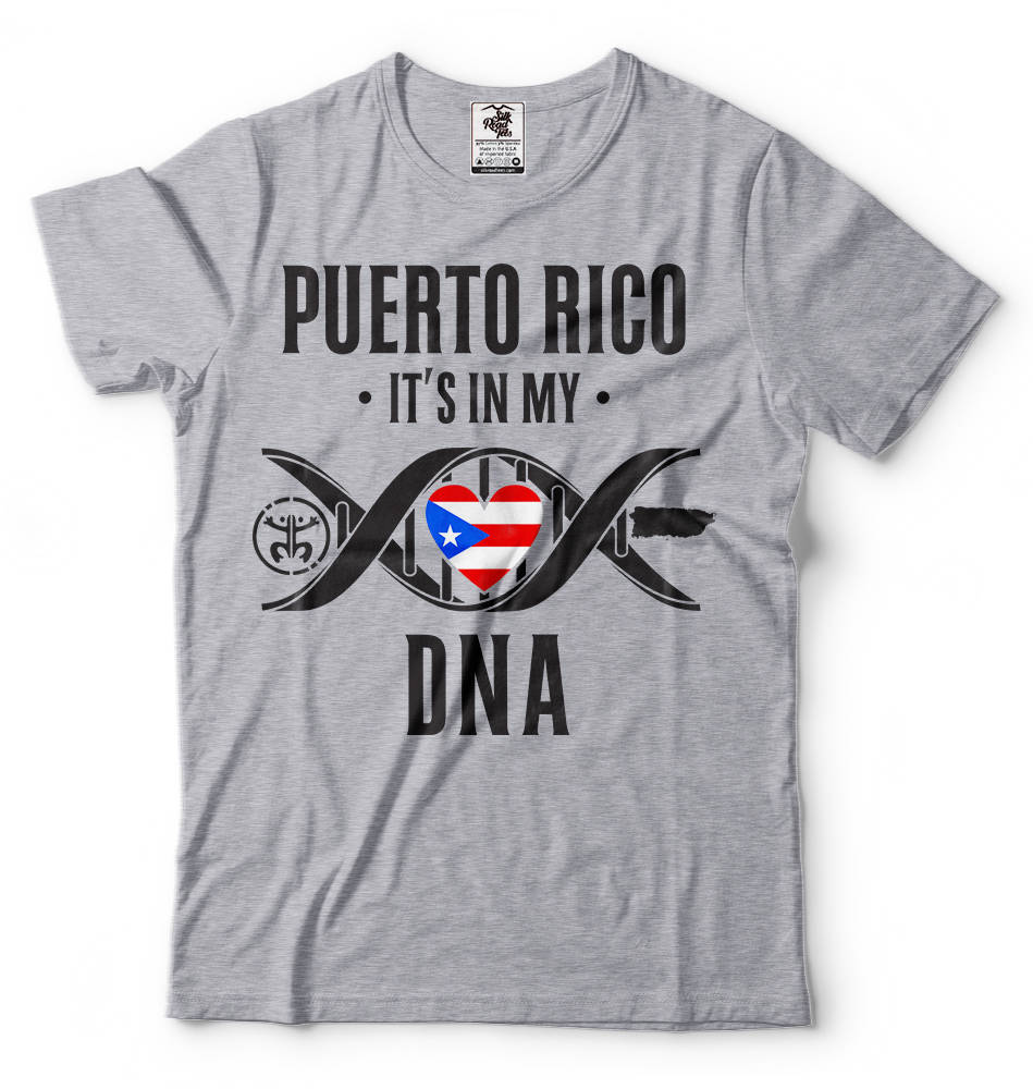 Puerto Rico T-shirt Puerto Rican Heritage Tee Shirt PR Tee