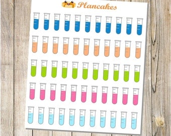 Test tube labels | Etsy