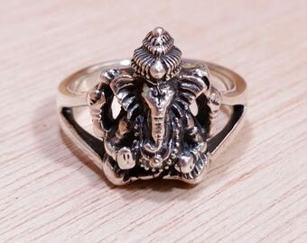 Ganesha ring | Etsy