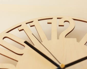 Unique wall clock | Etsy