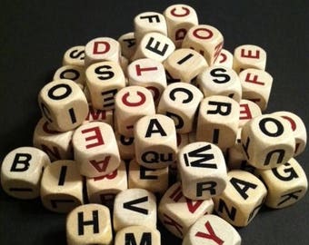 Boggle letters | Etsy