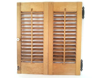 Louvered shutters | Etsy