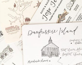 Calligraphy map | Etsy