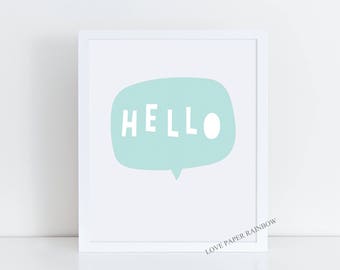 Nursery print | Etsy