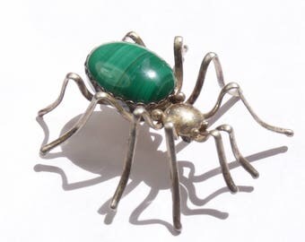 Spider brooch | Etsy