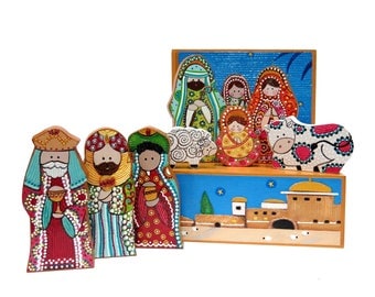 Unique nativity | Etsy