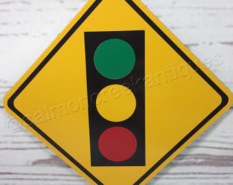 Traffic light sign | Etsy