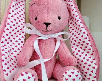Pink bunny | Etsy