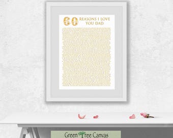 60 reasons we love you | Etsy
