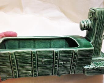 Mid century planter | Etsy