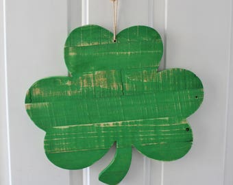 Wood shamrock | Etsy