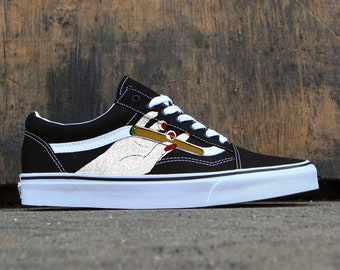 Custom painted vans | Etsy