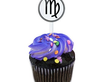 Zodiac cake topper | Etsy