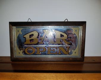 Vintage open sign | Etsy