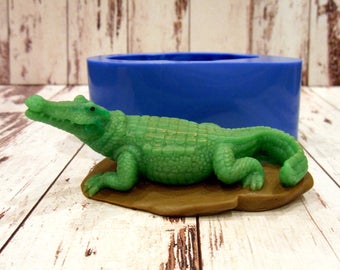 Crocodile mold | Etsy