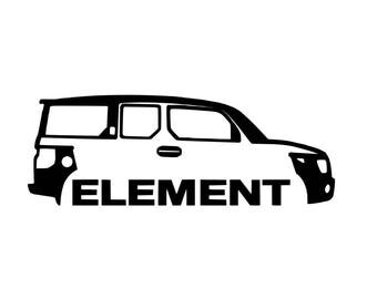The Original Honda Element Toaster decal