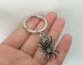 Spider keychain | Etsy