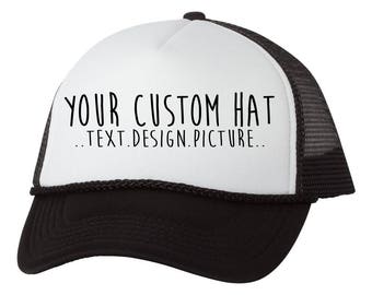 Custom trucker hat | Etsy
