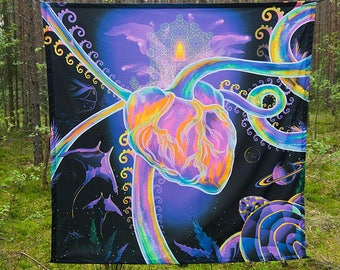 Psychedelic painting | Etsy