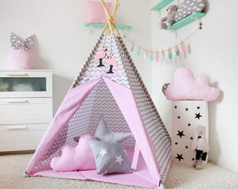 Pink teepee | Etsy